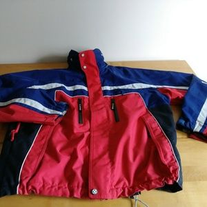 Descente | Jackets & Coats | Descents Dna Mens S Red White Blue Ski ...